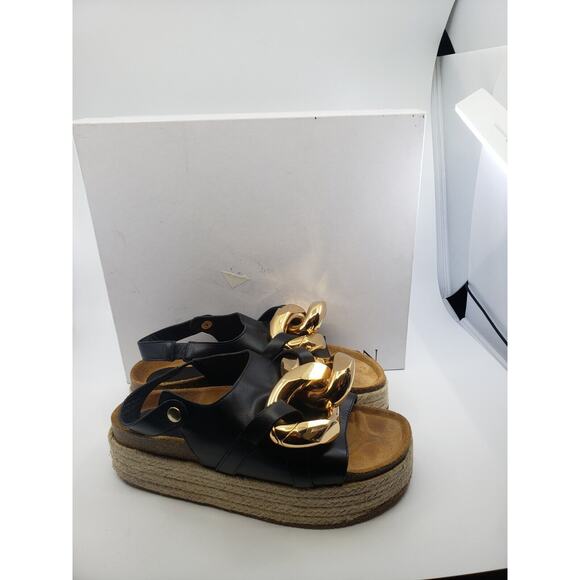 JW ANDERSON | Shoes | J W Jw Anderson Chain Espadrille Platform Sandals ...
